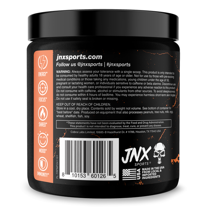 The Ripper! Fat Burner Pre-Workout | JNX Sports