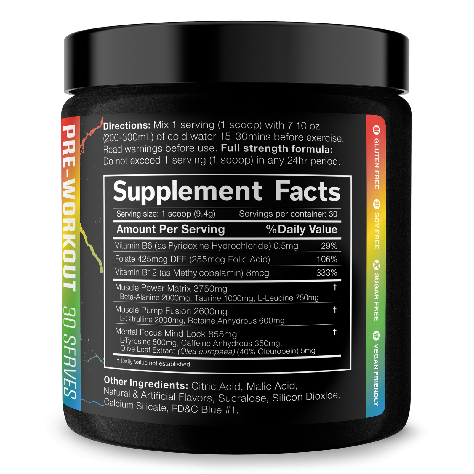 The Shadow! Pre-Workout | JNX Sports