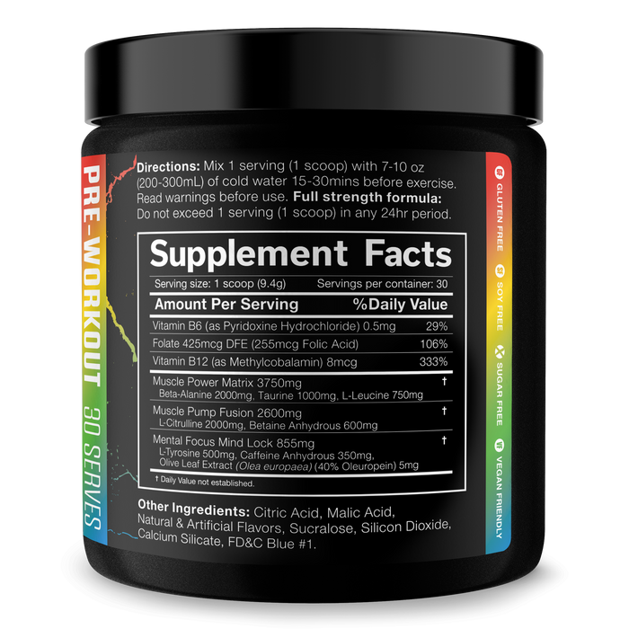 The Shadow! Pre-Workout | JNX Sports